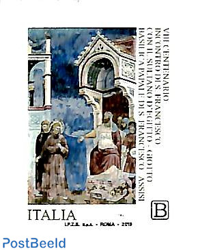 Postzegel 2019, Italie St Francis with Sultan 1v s-a, 2019 - Filatelie ...